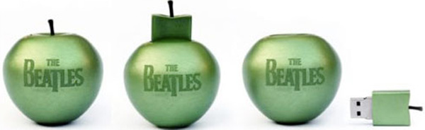 La discografí­a completa de The Beatles en una memoria USB con forma de ...