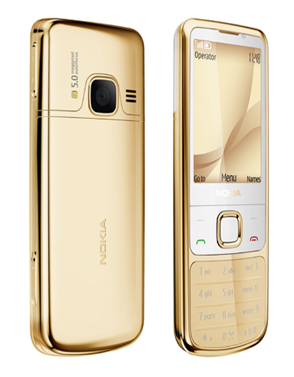 Nokia 6700 Classic Gold Edition, un baño de lujo