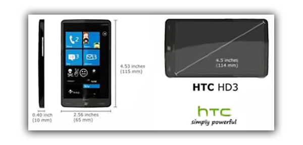 HTC HD3, el nuevo móvil de gama alta de HTC se deja ver en sus primeras ...