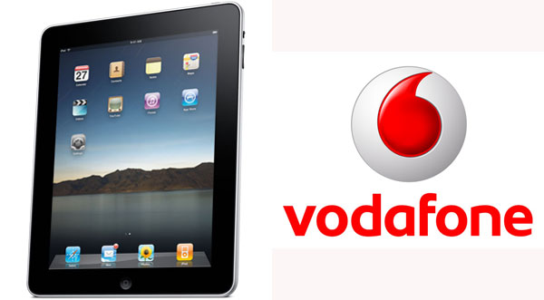 iPad Vodafone, tarifas del iPad con Vodafone