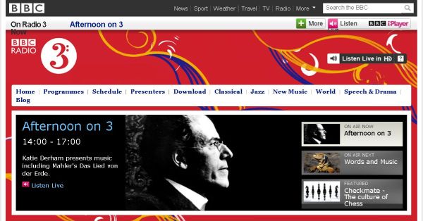 Radio HD, la BBC experimenta con el sonido HD en la BBC Radio 3 por ...