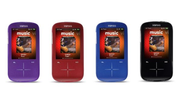 Sandisk Sansa Fuze Plus, reproductores MP3