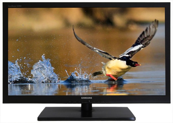 Monitor profesional Samsung SA850, con mayor ángulo de visión