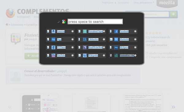FastestFox, cómo mejorar la navegación en Firefox