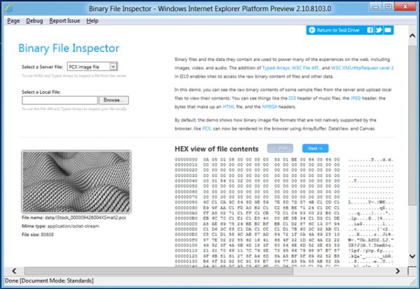 Internet Explorer 10 amplí­a la compatibilidad con HTML5
