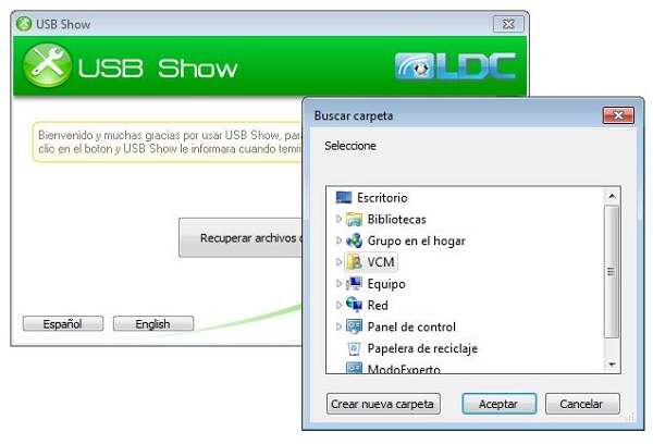 USB Show, analiza tu sistema en busca de archivos ocultos