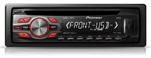 Pioneer DEH-4400BT, DEH-3400UB, DEH-2400UB y DEH-1400UB