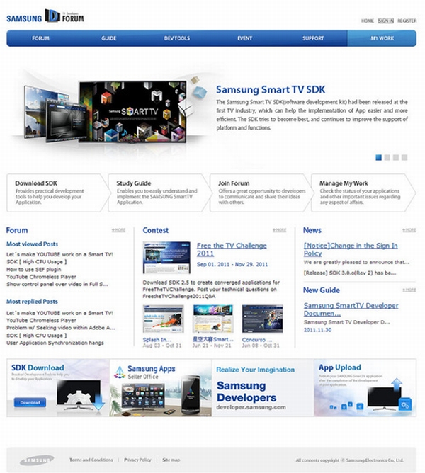Nueva versión de las herramientas de desarrollo para Samsung Smart TV