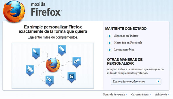 Firefox 11, disponible para descargar gratis