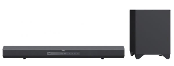 Sony HT-CT260, estilizada barra de sonido con subwoofer