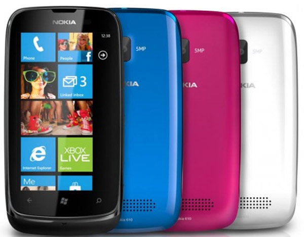 Nokia Lumia 610, precios y tarifas con Orange