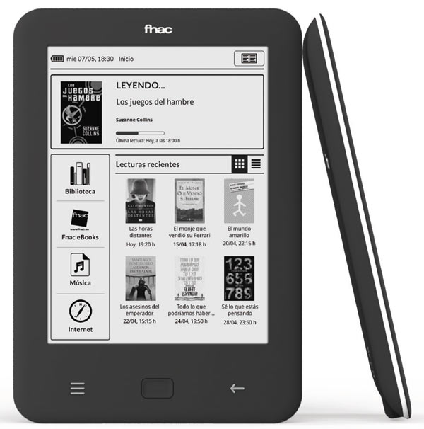 Fnac Touch, el nuevo lector de libros electrónicos de Fnac