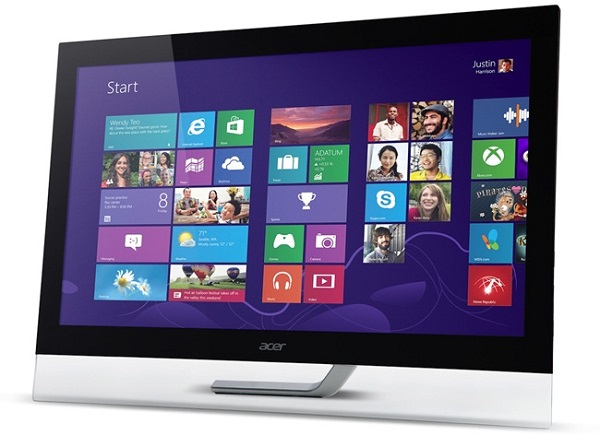 Acer T272HL, monitor táctil de 27" con resolución Full HD