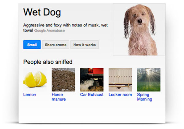 Google Nose, una herramienta olorosa para el dí­a de las bromas