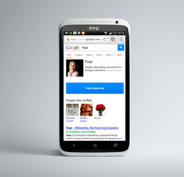 Google Nose, una herramienta olorosa para el dí­a de las bromas