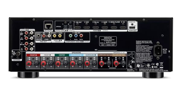 Denon AVR-X2000, receptor multicanal con ví­deo 4K