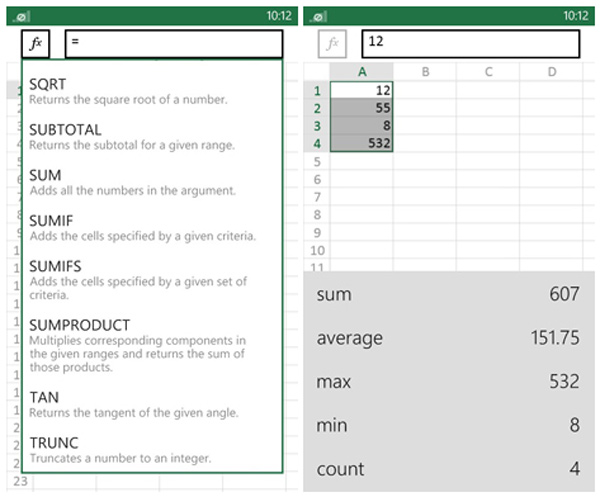 Cómo sacar provecho a Excel desde tu Nokia Lumia