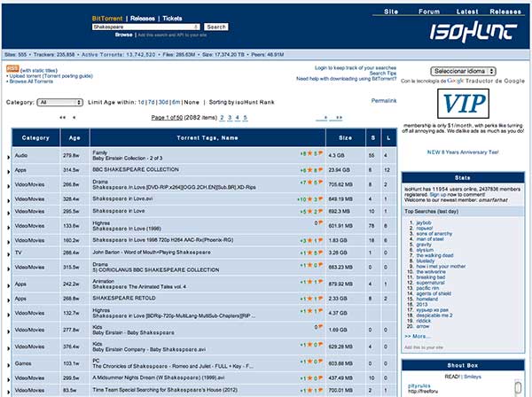 Cierra Isohunt, uno de los buscadores de torrents más famosos del mundo