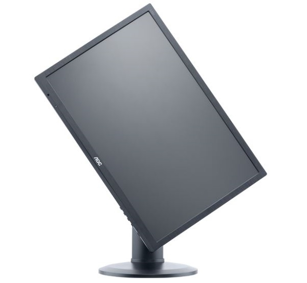 AOC e2460Pxda, monitor panorámico de 24 pulgadas con pivote giratorio