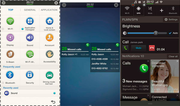 Nuevas imágenes muestran como será la interfaz de Tizen