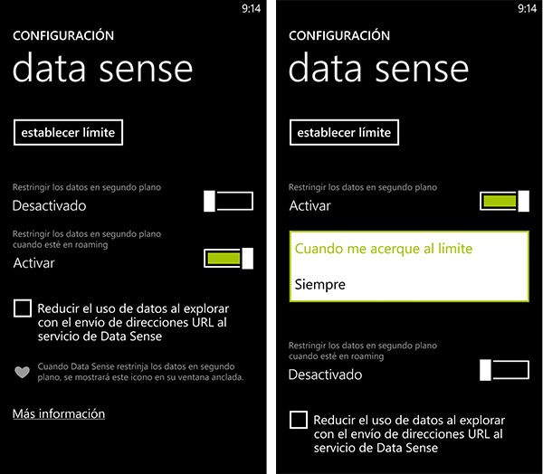 Limita y controla el consumo de datos de tu Nokia Lumia con Data Sense
