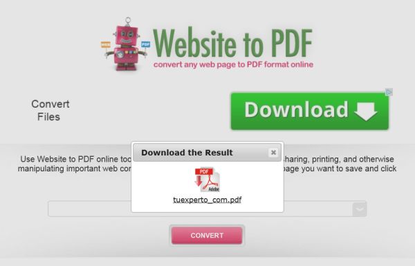 4 webs para convertir páginas web a PDF