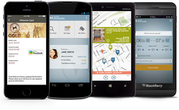 Los hoteles Hilton permitirán elegir la habitación desde el smartphone