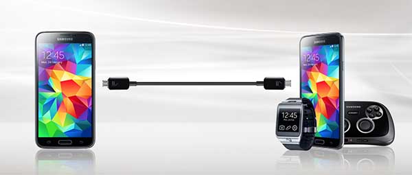 Samsung Power Sharing, un cable para compartir baterí­a entre dispositivos
