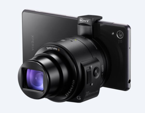 Sony ILCE-QX1, Sony DSC-QX30 y Sony DSC-QX10, cámaras para móviles