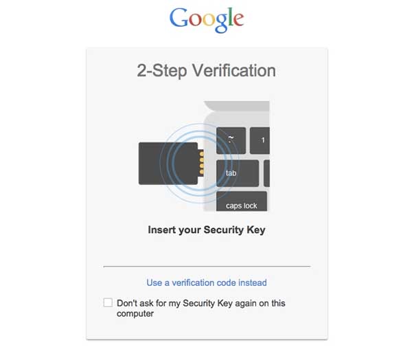 Google Security Key, la verificación en dos pasos a través de USB