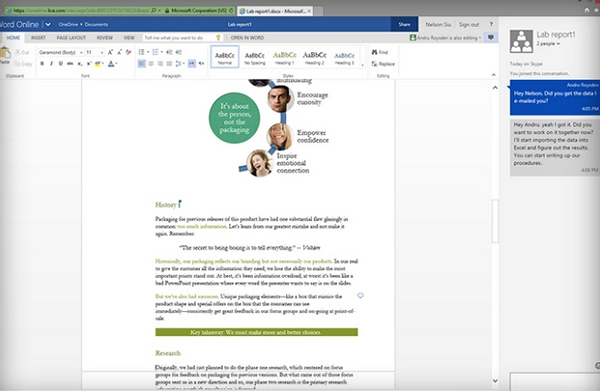 Microsoft integra un chat en Word y PowerPoint