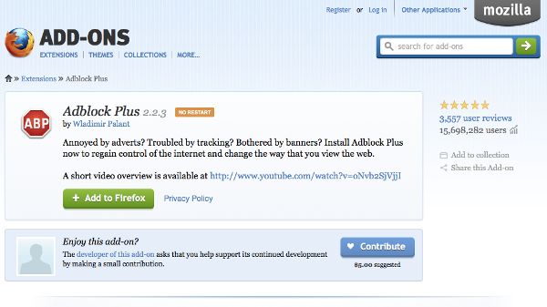 Google, Microsoft y Amazon pagan a Adblock Plus para evitar el bloqueo de sus anuncios