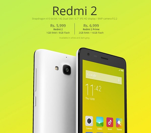 Xiaomi Redmi 2 Prime - tuexperto.com