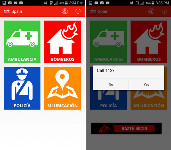 5 apps para usar en caso de emergencia