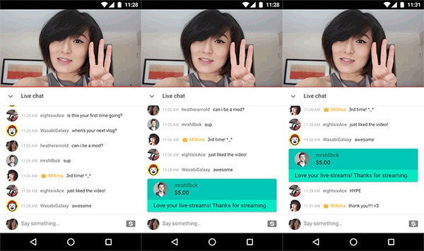 YouTube Mobile Live Streaming y Super Chat, la nueva era para youtubers