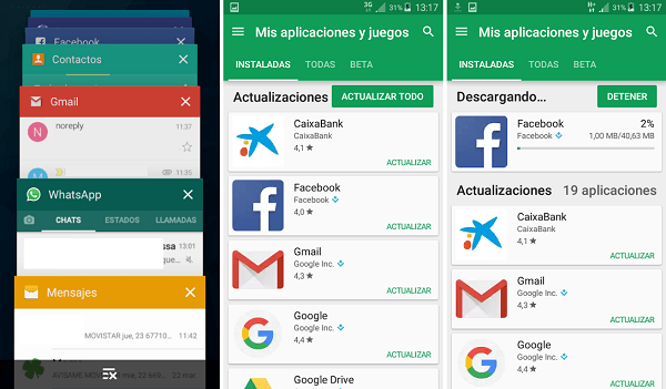 La aplicación se cerró inesperadamente en Android, soluciones