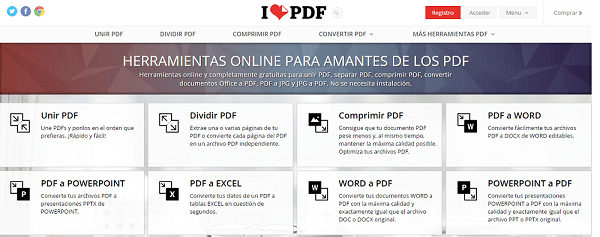 10 webs para modificar un documento PDF online gratis - tuexperto.com