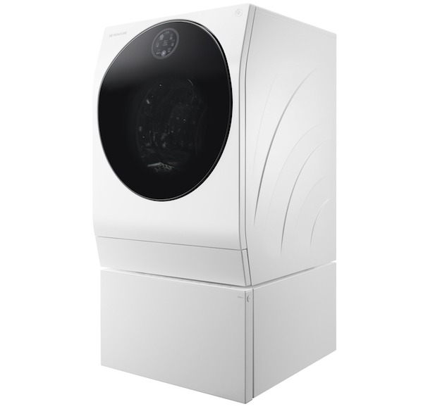 LG Signature Twin Wash, una lavadora-secadora que hace dos coladas a la vez