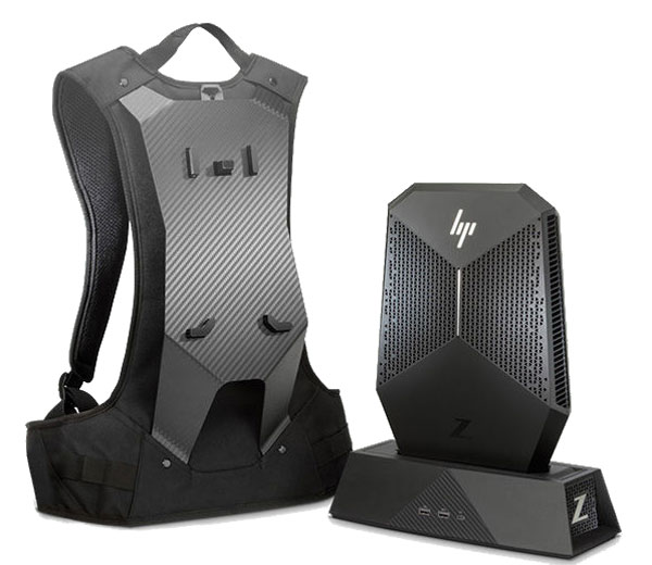 HP Z VR, mochila para realidad virtual con potencia de workstation