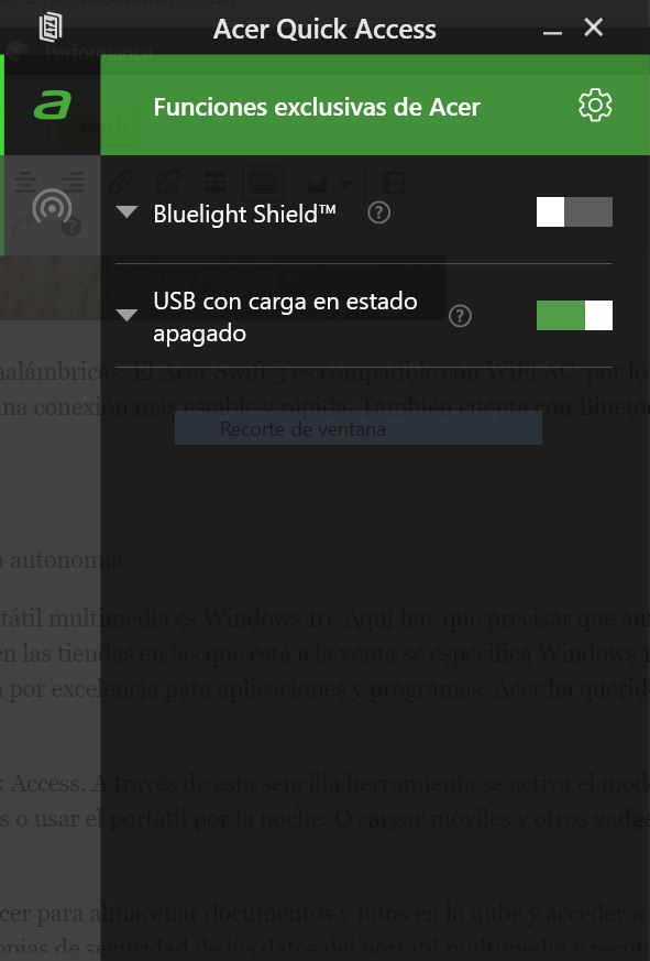 Acer Swift 3, probamos este portátil multimedia