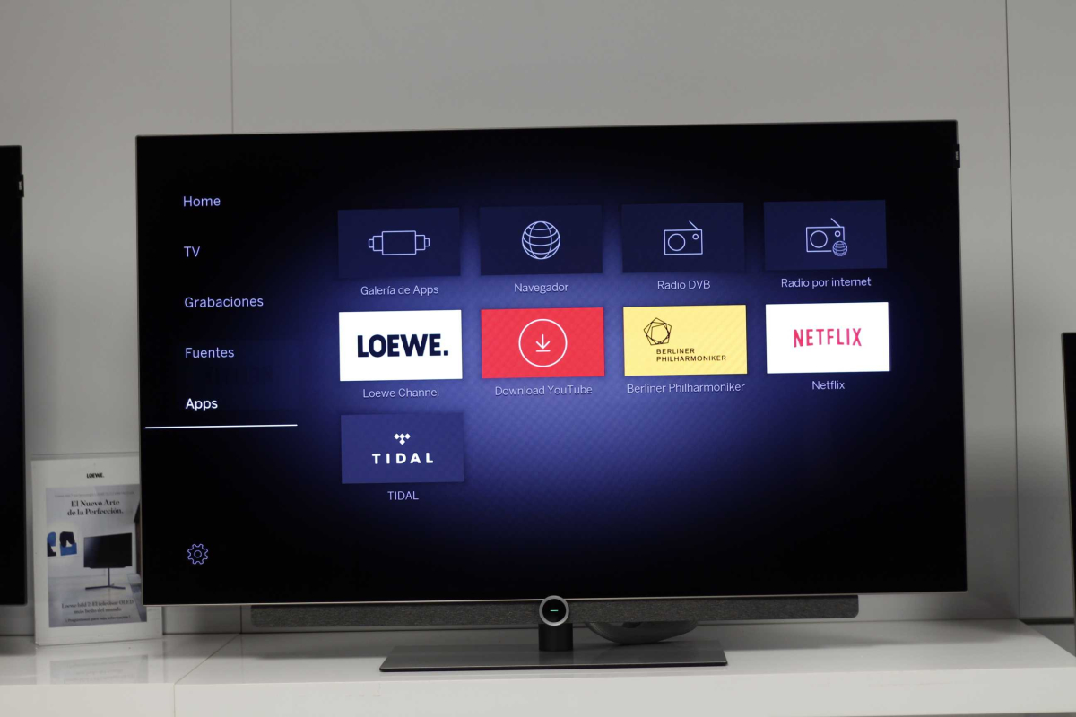 Loewe Bild 3 OLED 55, lo hemos probado