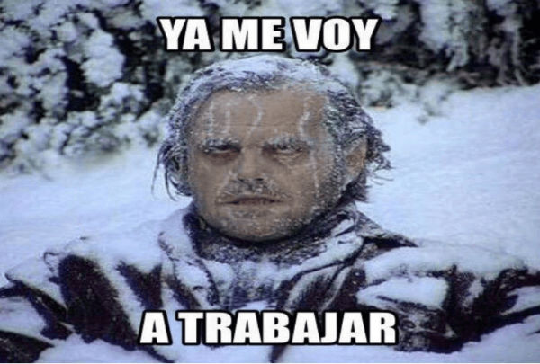 Los mejores memes para aguantar mejor el frÃ­o