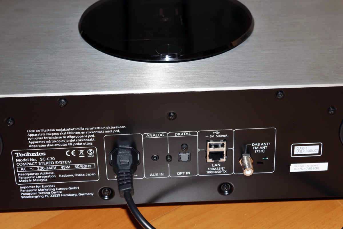 Technics OTTAVA SC-C70, probamos el todo en uno para música