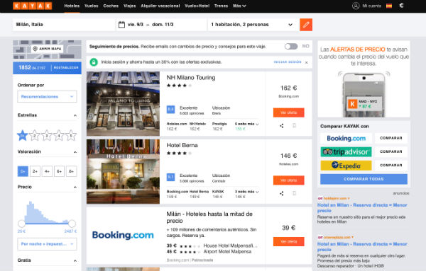 Las mejores webs para encontrar hoteles baratos
