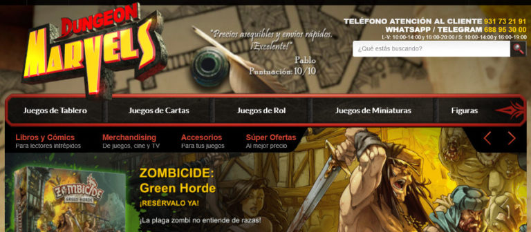 10 tiendas online para comprar juegos de mesa