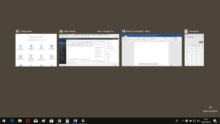 Todas las funciones de la tecla de inicio en Windows 10