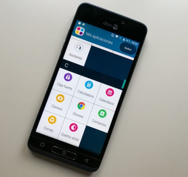 Doro 8035, móvil fácil de usar para personas mayores