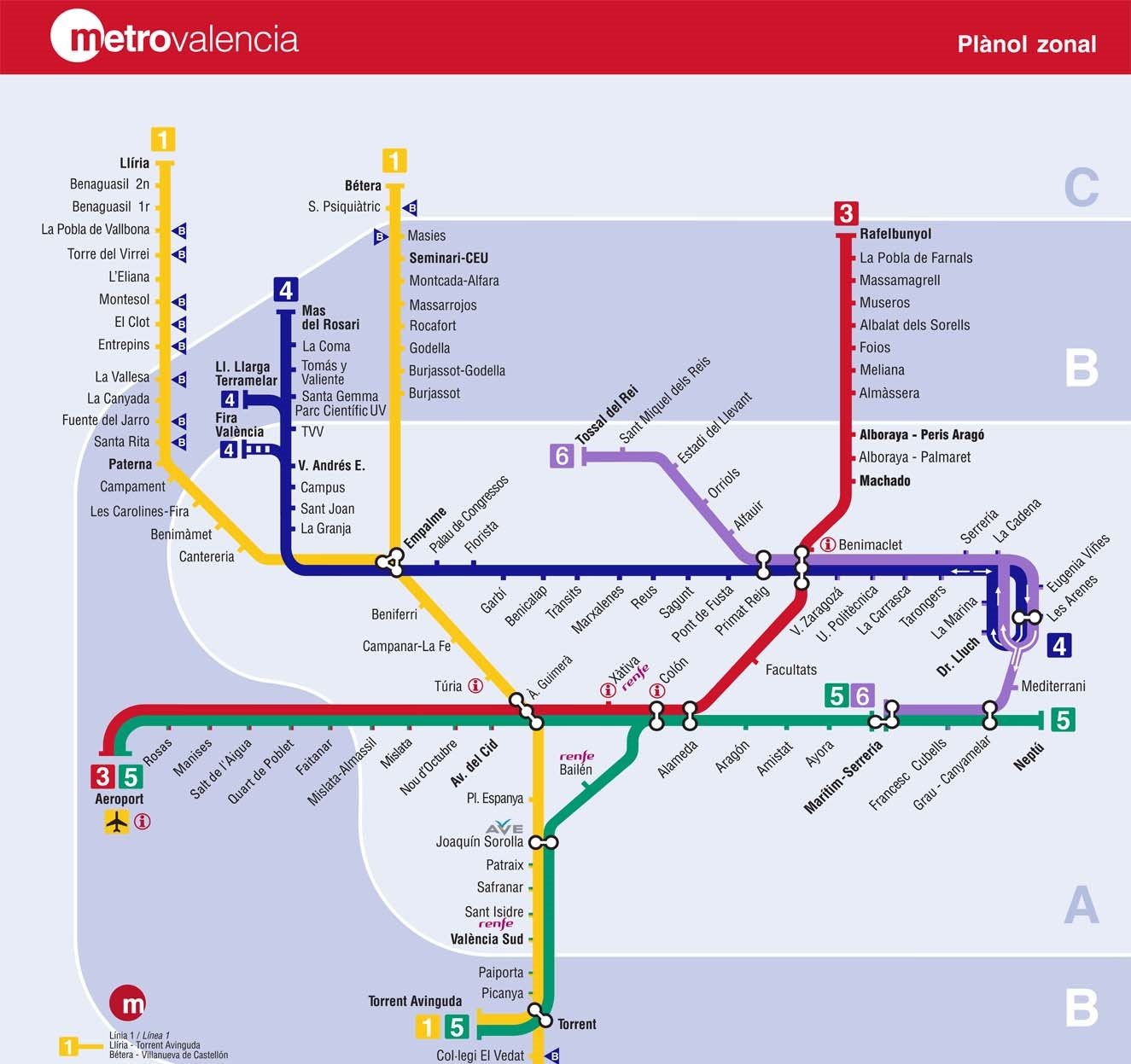 Mapas de metro de ciudades del mundo para descargar e imprimir
