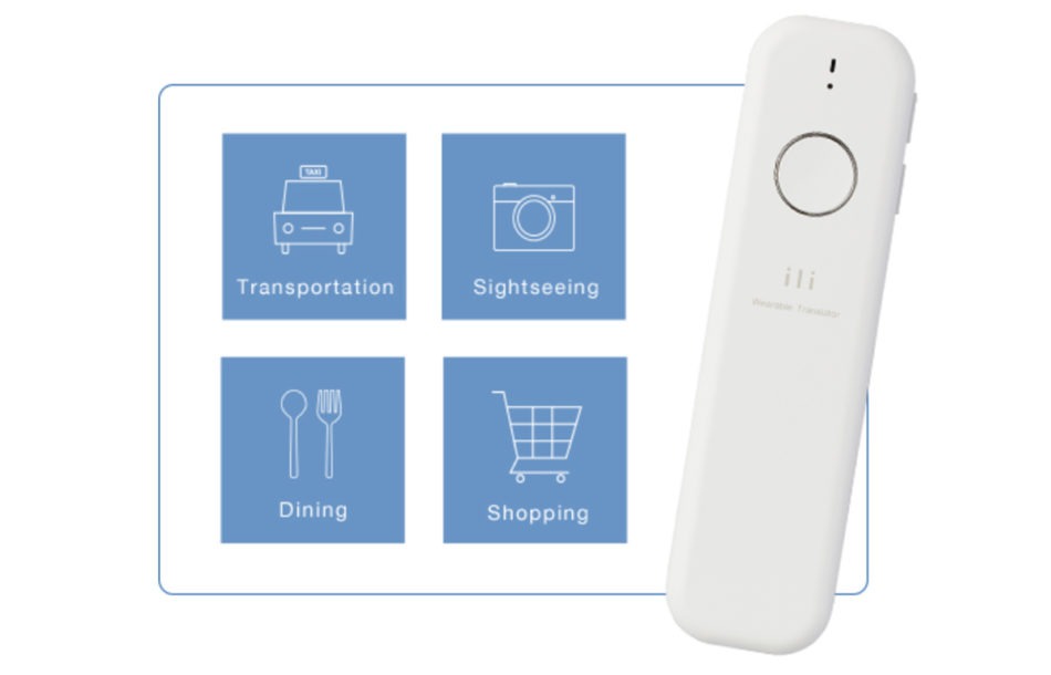 ili Wearable Translator, el traductor portátil de viaje llega a Europa