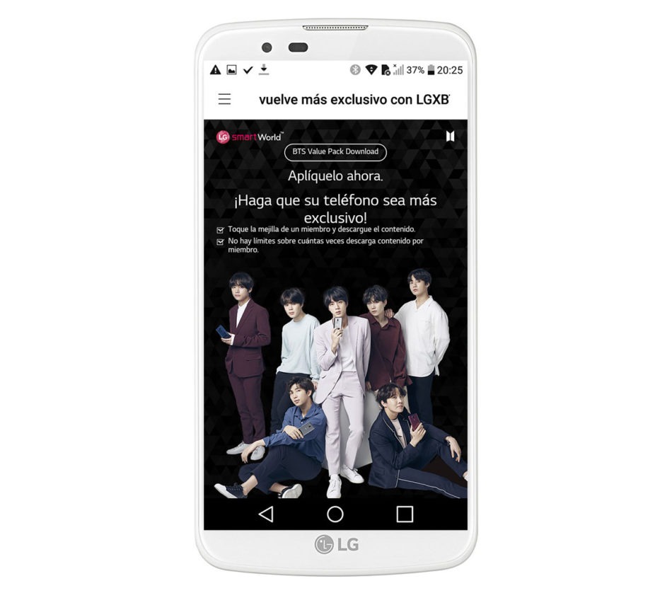 LG y BTS, la cultura K-Pop llega a los móviles de los nuevos millennials